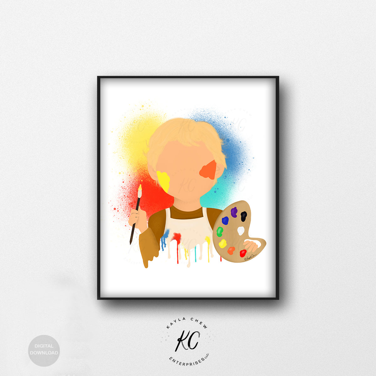 ARTIST | Kids Printable Art | Ms.SupaSaiyan.com – Ms. Supa Saiyan Prints