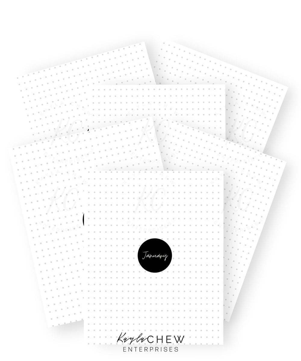 Black Monthly Goal Map | Ms.SupaSaiyan.com – Ms. Supa Saiyan Prints