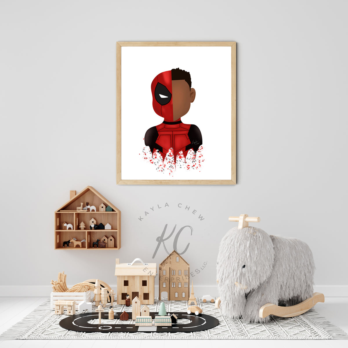 Superhero PRINTABLE ART – Ms. Supa Saiyan Prints